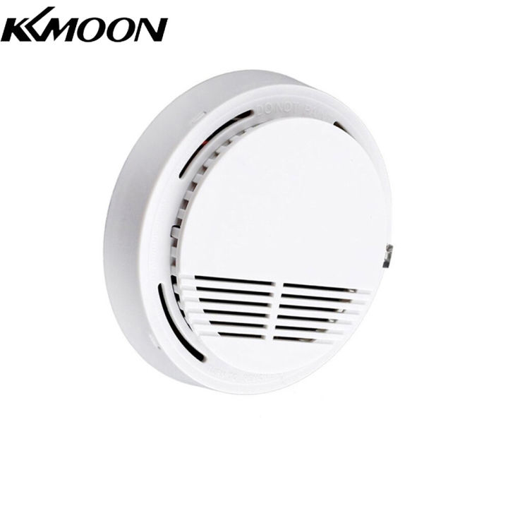 KKmoon Independent Fire Alarm Sensor 85 dB Smoke Detector Smoke Fire ...