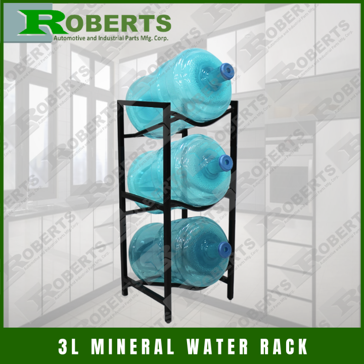 MINERAL WATER DISPENSER RACK WATER CONTAINER GALLON ORGANIZER STAND ...