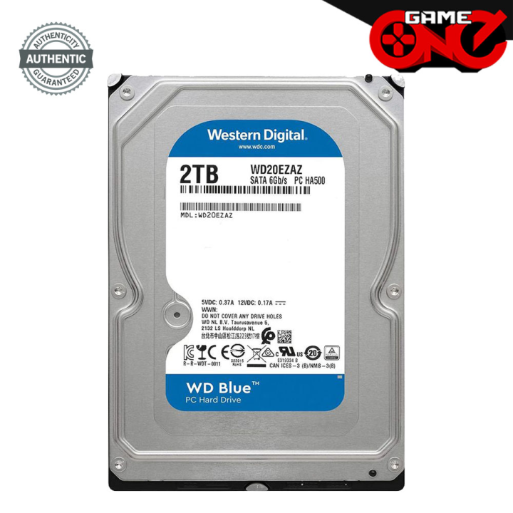 Western Digital 2TB WD BLUE PC Hard Drive | Lazada PH