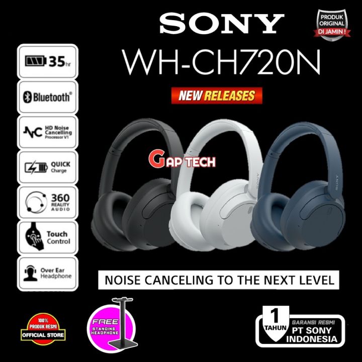 Sony WH CH720N / CH 720N Successor WH CH710N NC Bluetooth Headphone ...