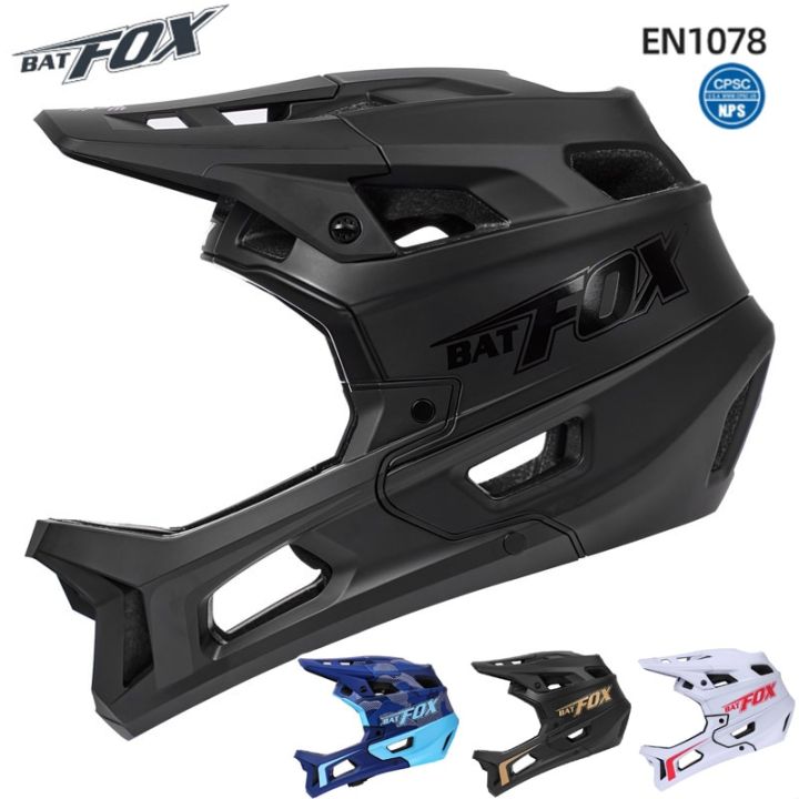 BATFOX MTB Full Face Helmet Adult DH Downhill Bike Casco Bicicleta Off ...