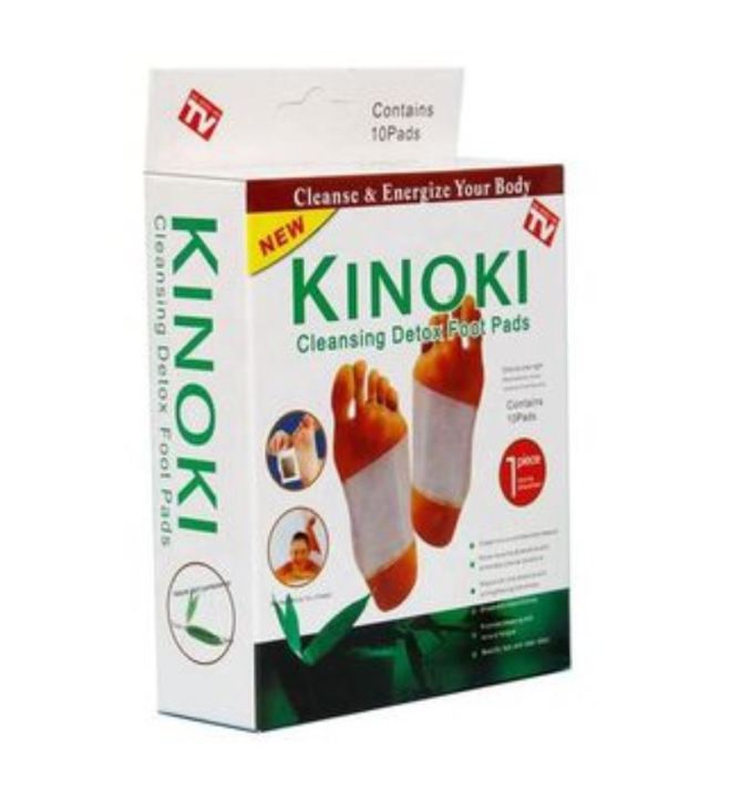 KMK Boxes Kinoki Detox Foot Pads Set of 2 | Lazada PH