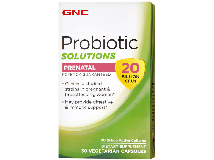 GNC Probiotic Solutions Prenatal 20 Billion CFUS (30 Vegicaps) | Lazada PH