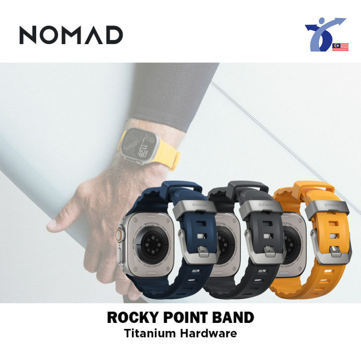 NOMAD Rocky Point Band compatible for A.Watch - 46mm/49mm | Lazada