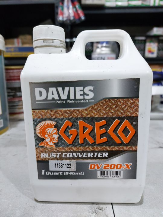DAVIES GRECO Rust Converter 1Ltr or 4Ltr ( Anti-Corrosion , Kalawang ...