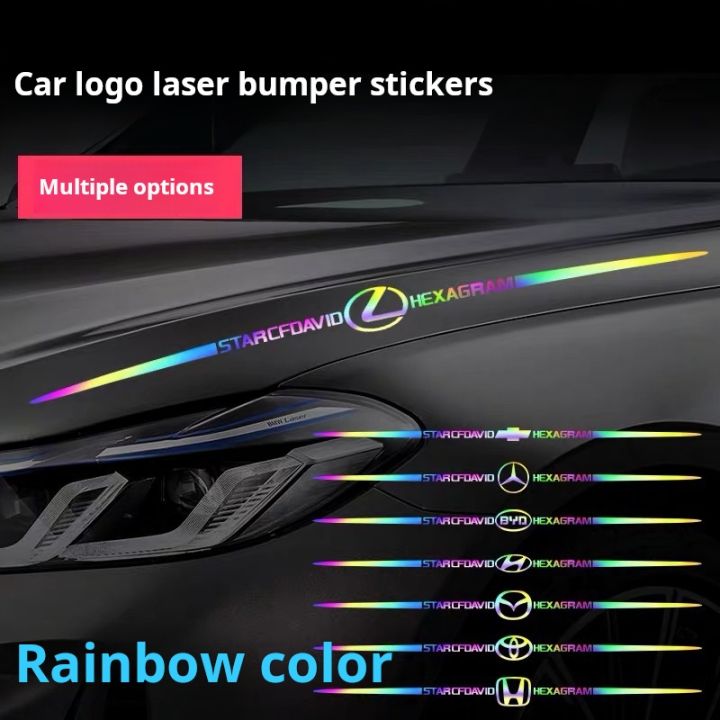 Laser Car Decals - 7-Color Stickers for Rear Wing, Window, and Toyota ...