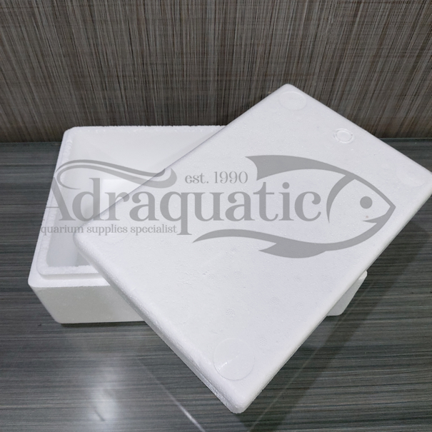 STYROFOAM BOX 1KG UK. 30X20X10 CM STEROFOAM KOTAK BOK GABUS BOKS KOLAM ...