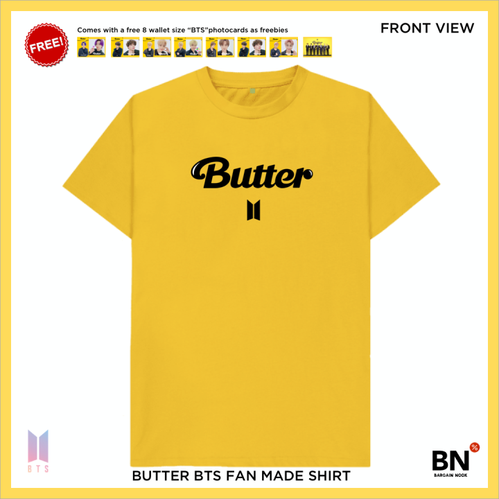 BTS Butter Fan Made Shirts | Lazada PH