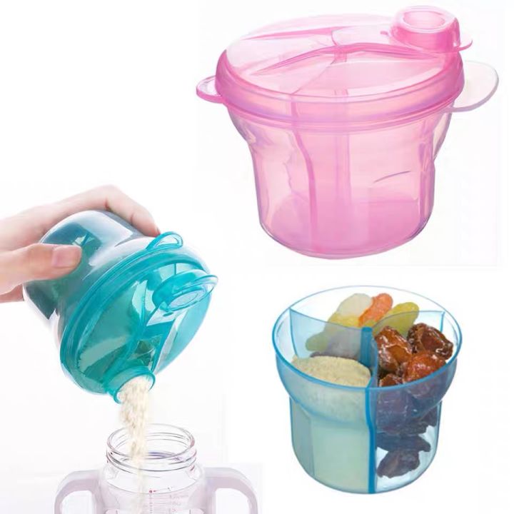 Portable Milk Powder Container 3 Section Bekas Susu Tepung | Lazada