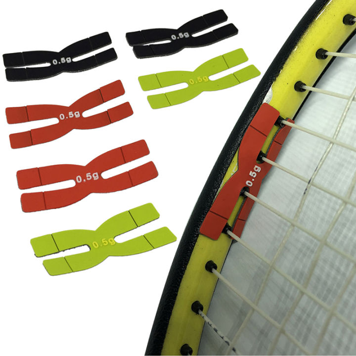 CampCraze Badminton Racket Weight Racket Head Balance Strips H-shaped ...
