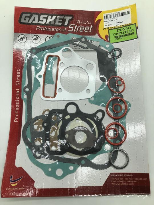HONDA EX5 HIGH POWER EX5 HI POWER EX5 HP OVERHAUL GASKET SET ENGINE ...