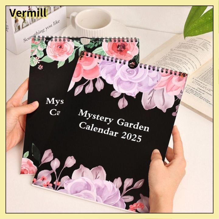 VERMILL Kế hoạch hàng tuần hàng tháng Lịch 2025 Khu Vườn Bí Ẩn Vườn tối ...