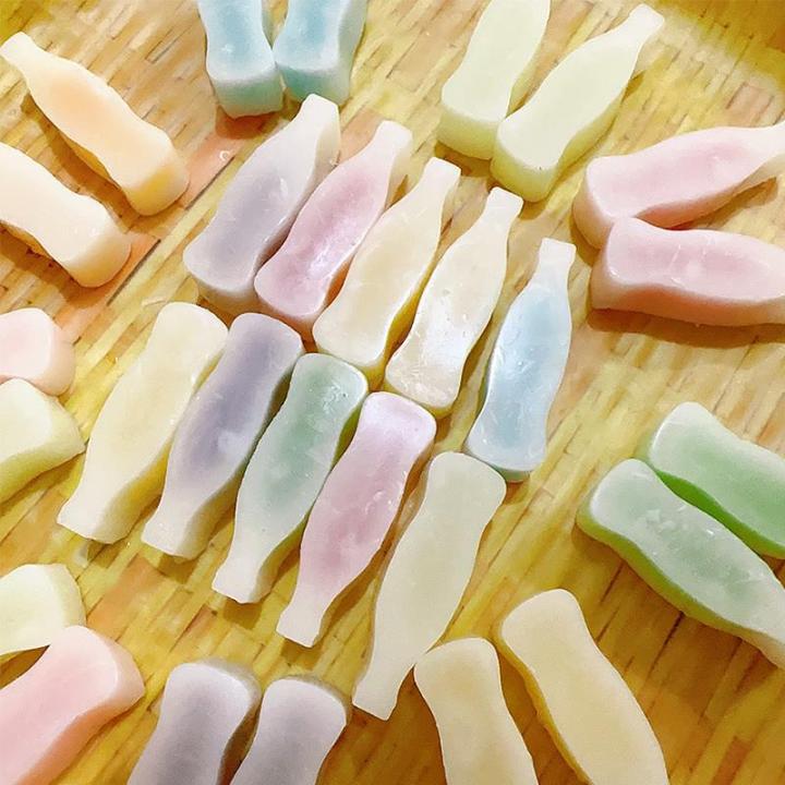 Wax Bottles Candy - Bulk Candy in Resealable Stand Up Bag - Retro and ...