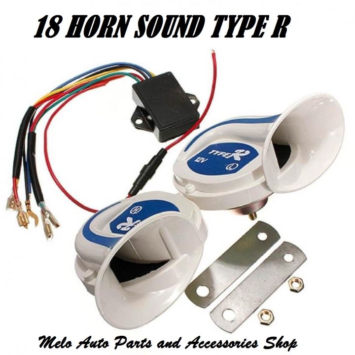Magic 18 Horn Type R Twin Tone Horn Digital Magical 18 Sound | Lazada PH
