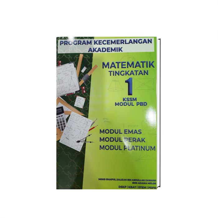 Matematik Tingkatan 1 Kssm Modul Pbd Lazada