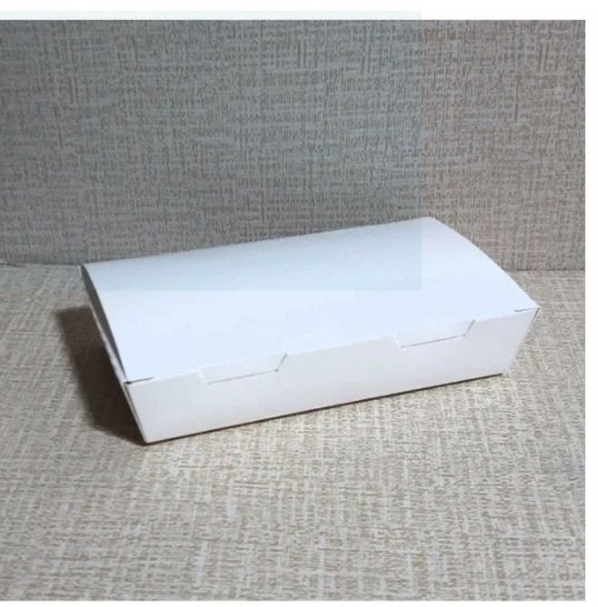 Spaghetti Box 500cc Laminated White Lunch / Paper Meal Box Paper Bowl ...