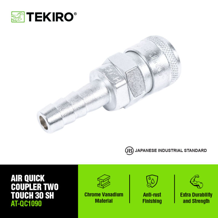 TEKIRO AIR QUICK COUPLER TWO TOUCH 30 SH /COUPLER / TOOLS - ALAT ...