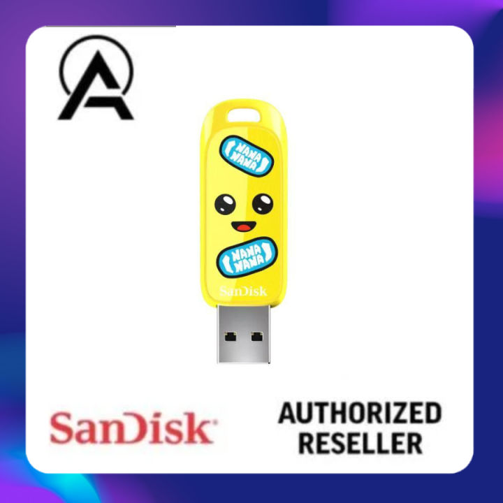 SanDisk USB 3.2 Ingot Type-A Fortnite USB Flash Drive Peely Edition ...