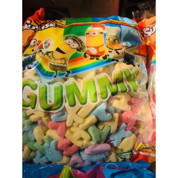 【NEGOSYO PACK】Gummy Letters/Alphabet - 2.5 KG | Lazada PH