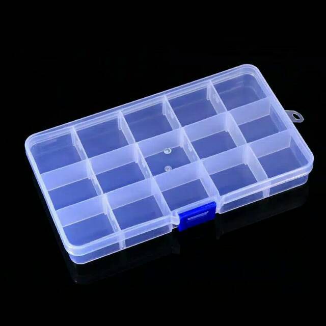 Storage Organizer Box Case 15 Sekat / Kotak Tempat Penyimpanan ...