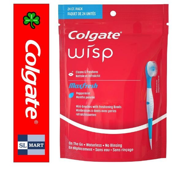☘️24ct per pack Exp 02/2026 | Colgate Wisp Max Fresh 24 Disposable Mini ...