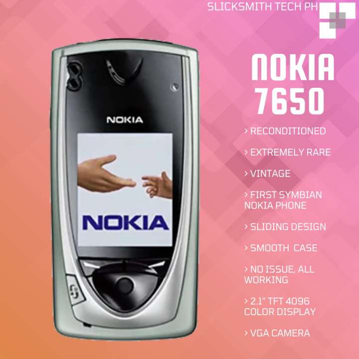 Original Nokia 7650 Openline | Rare Vintage Phone | Lazada PH