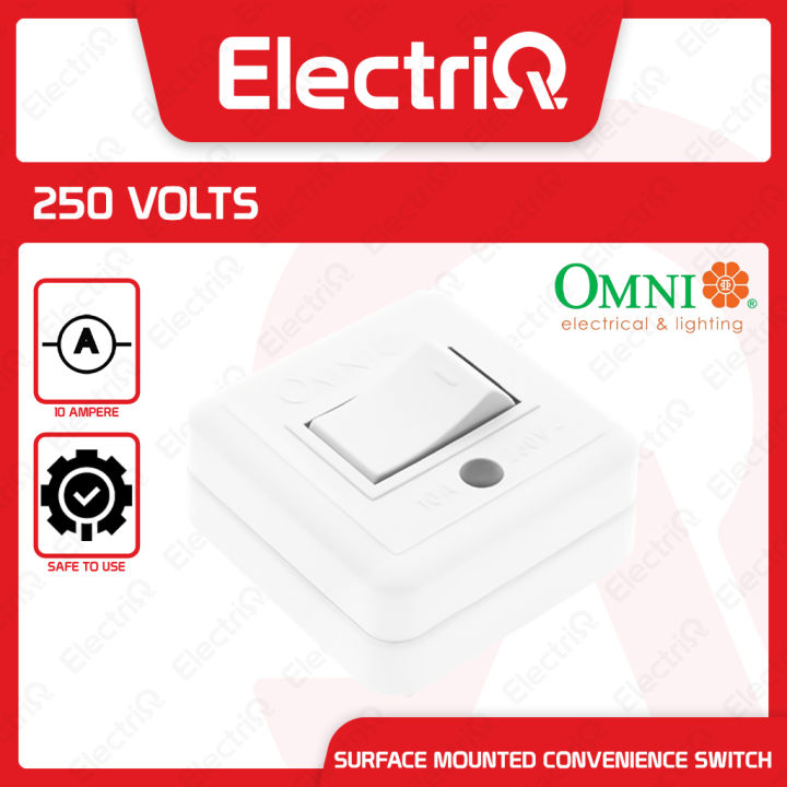Electriq l Omni Surface Mounted Convenience Switch / Electrical Switch ...