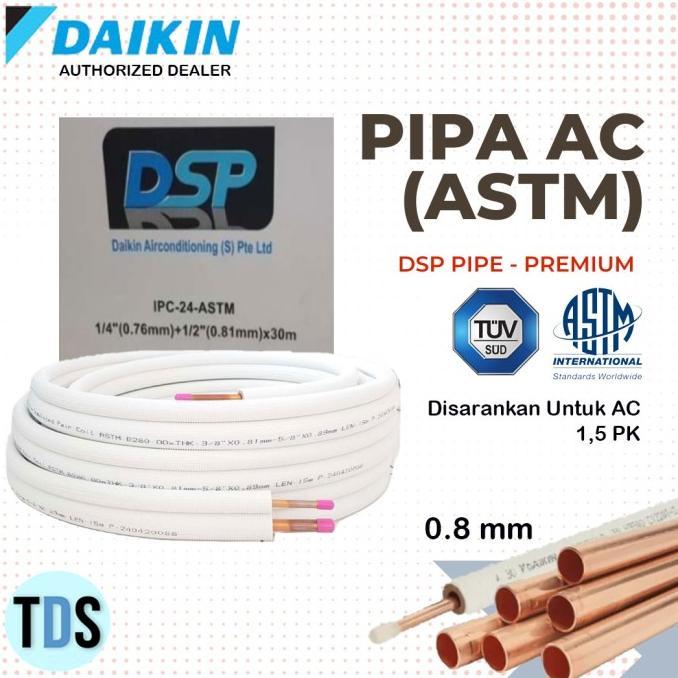 PIPA AC Daikin DSP 1/4 - 1/2 (AC 1,5 PK) | Lazada Indonesia