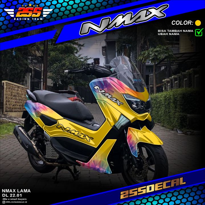Decal Sticker Stiker Yamaha Nmax 2016 2017 2018 2019 Full Body FullBlok ...