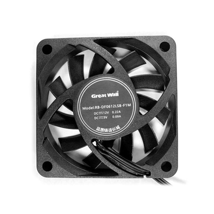 Silent Fan for Computer Cases 6cm/7cm/8cm/9cm AMD CPU Cooler Hydraulic ...