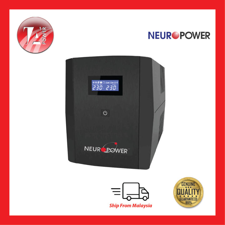[LIMITED STOCK] NEUROPOWER CITY 800-USB Line Interactive UPS 800VA | Lazada