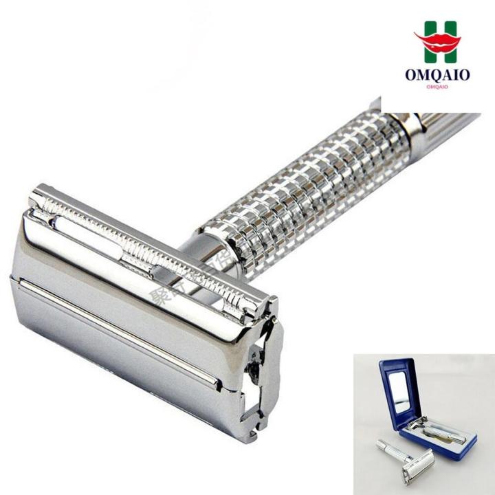 【COD+IN STOCK】Salon Traditional Moustache Safety Shaving Hair Razor ...