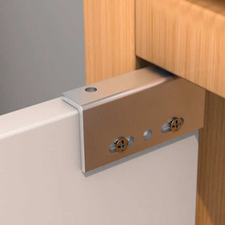 SIDSI 2pcs Stainless Steel Pivot Hinges Multifunction Black/Silver ...