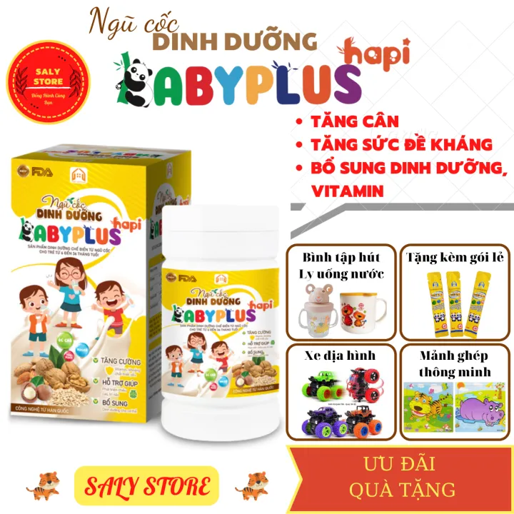 Ngũ Cốc Dinh Dưỡng Babyplus Hapi - Giúp Tăng Cân - Tăng Chiều Cao ...