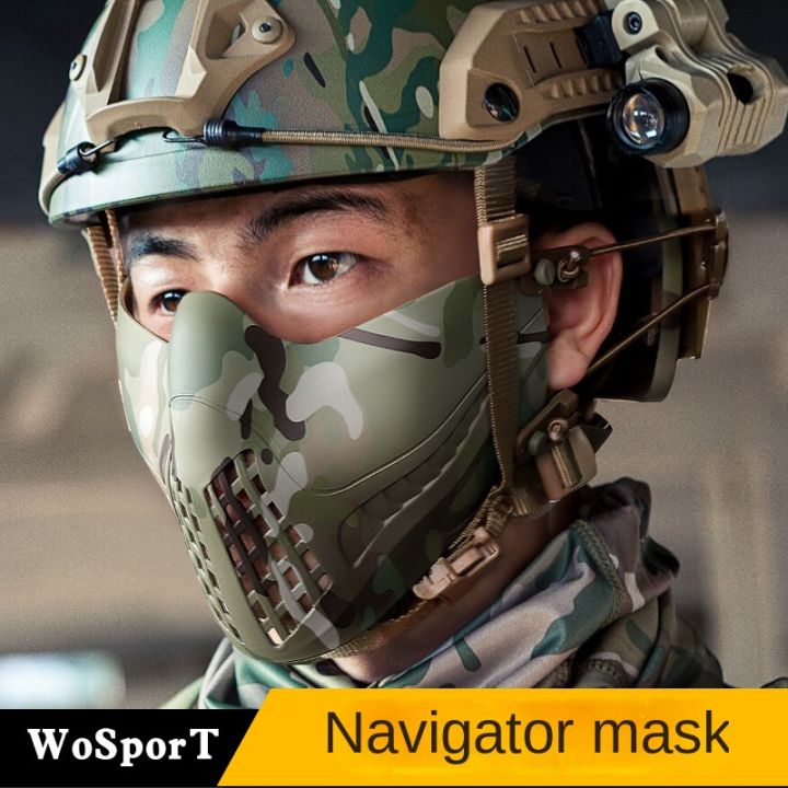 WoSports Pilot Mask Dual Mode Headband System M07 Tactical Masks ...
