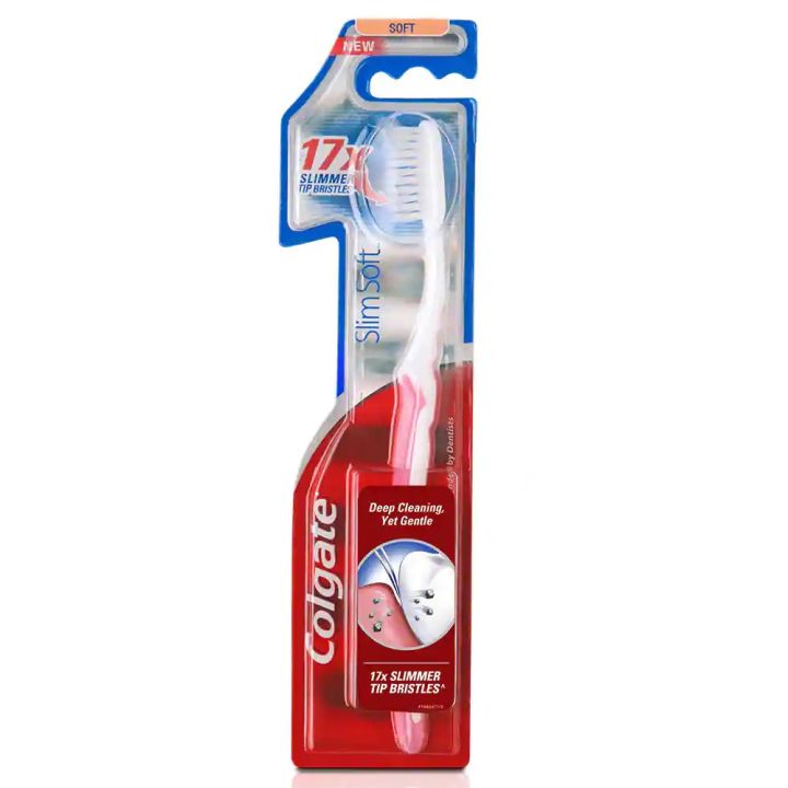 Colgate Slim Soft Deeper and Gentle Clean Soft Toothbrush 1pc | Lazada