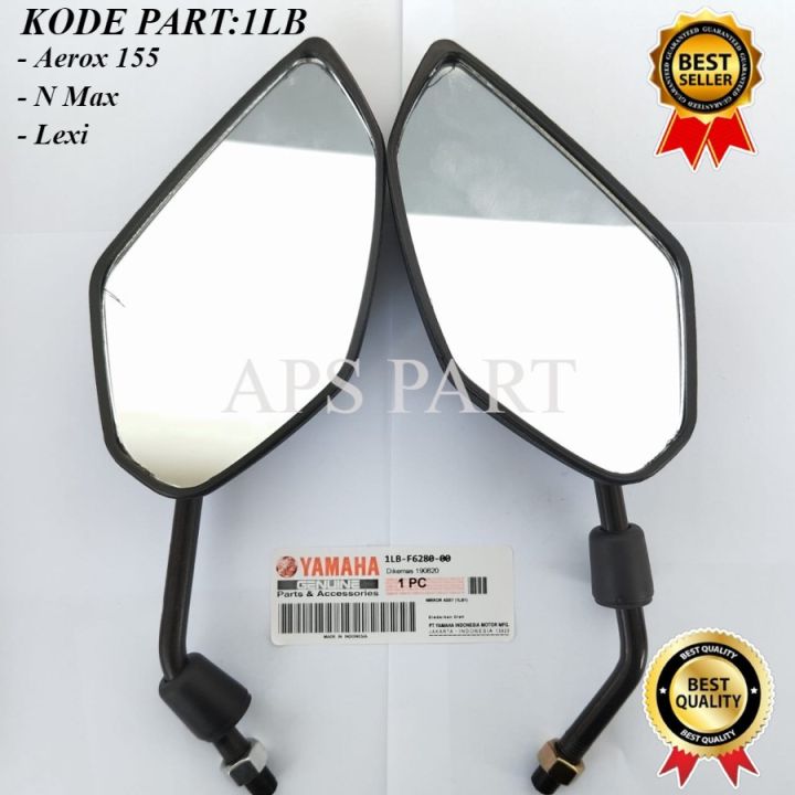 Kaca Spion Set Kanan Kiri Standar Original Aerox 155 N Max Lexi ...