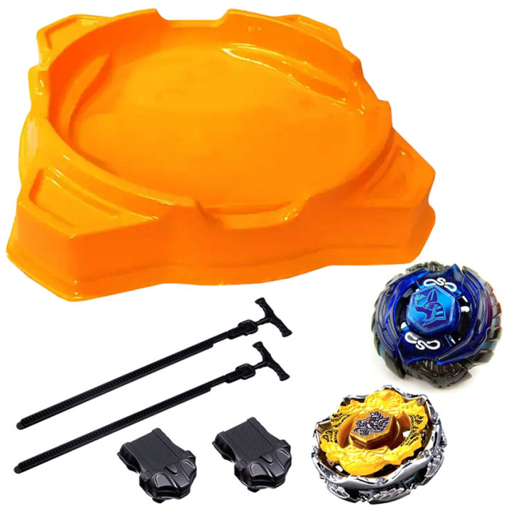 Beyblade Rapidity Metal Fusion Battle Set with Arena and 2 Pcs Random ...