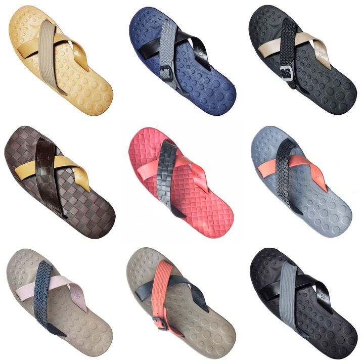 MIXSTAR รองเท้าแตะสวม สายไขว้ เลือกสีได้ มีการรับประกัน ขนาด 38-44 ...