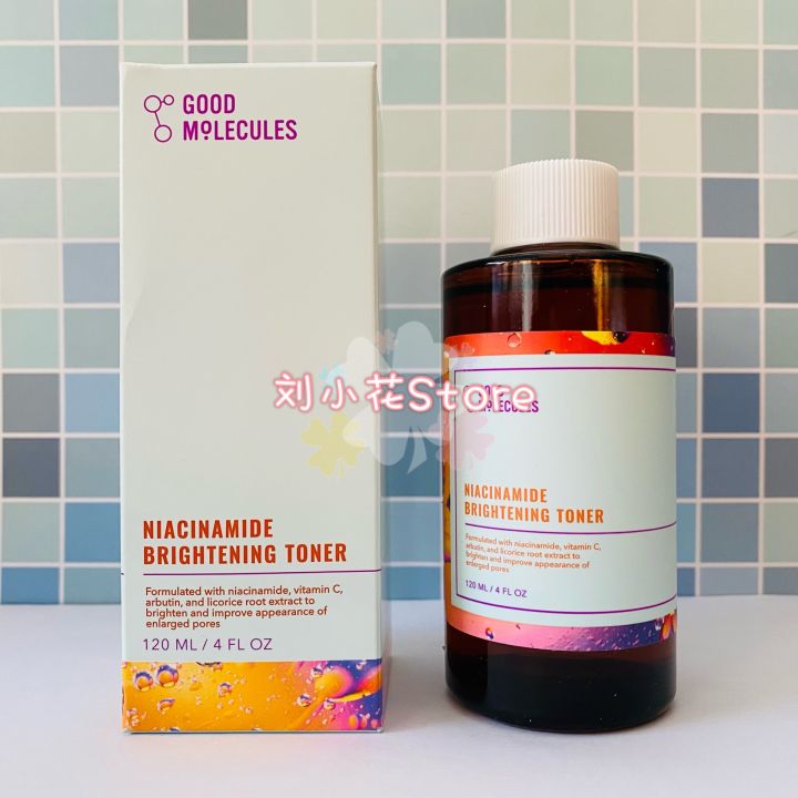 Good Molecules Niacinamide Brightening Toner Alcohol-Free Brightening ...