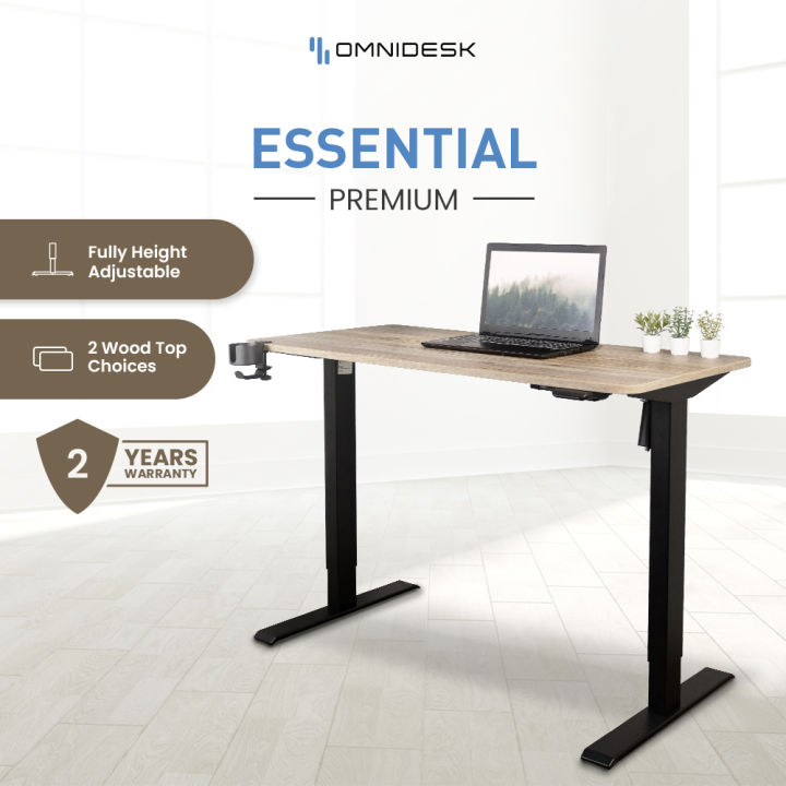 Omnidesk Essential Premium - Height-Adjustable Desk | Lazada Singapore