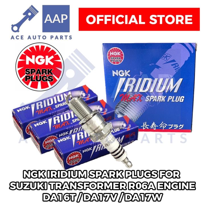 COD NGK Iridium MAX Spark Plug for Suzuki Transformer R06A Engine DA16T DA17V DA17W DA16 DA17 ...
