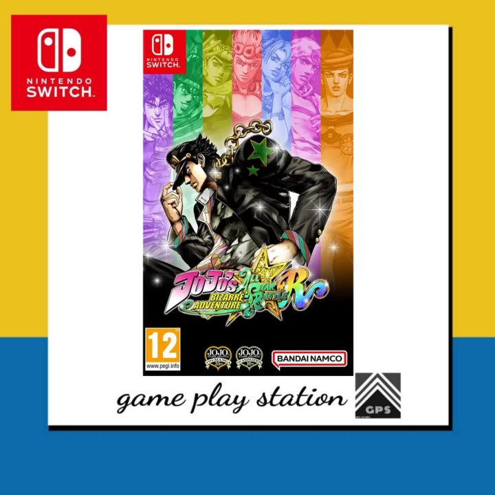 nintendo switch jojo bizarre adventure all star battle r ( english ) | Lazada.co.th