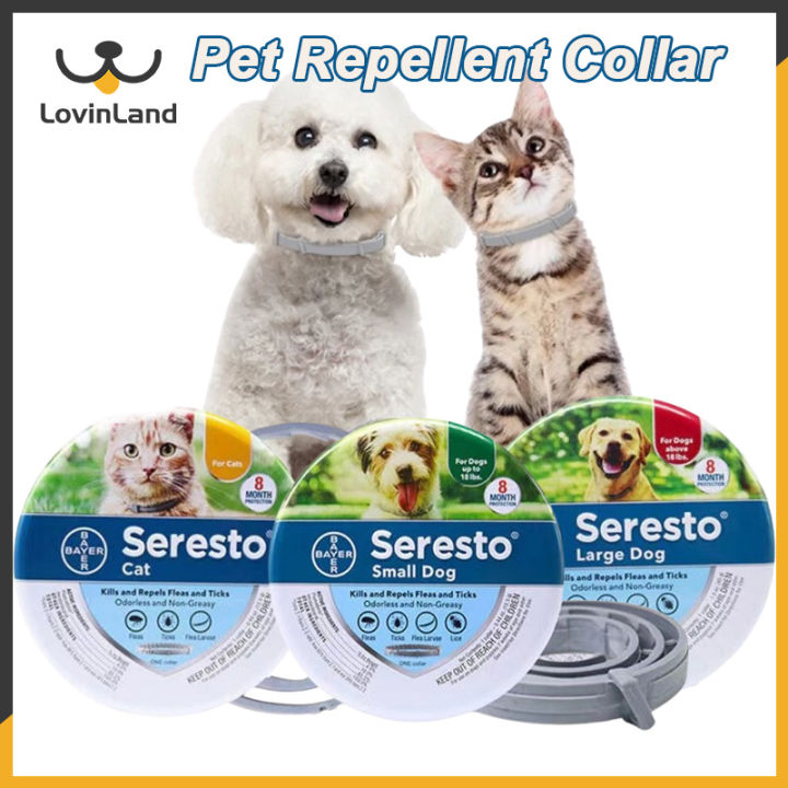 Seresto Bayer Collar for Dog Puppy Cats Vet-Recommended Flea & Tick ...