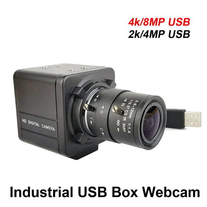 【New Arrivals】 4k 8mp Imx415 Cmos Usb Webcam 2k Full Hd 30fps 4mp Industrial With 5-50mm ...