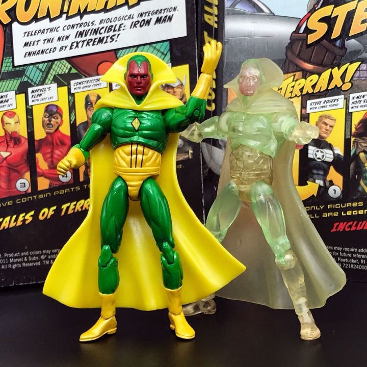 MARVEL Universe Avenger Vision & Clear Variant 3.75" Action Figure ...