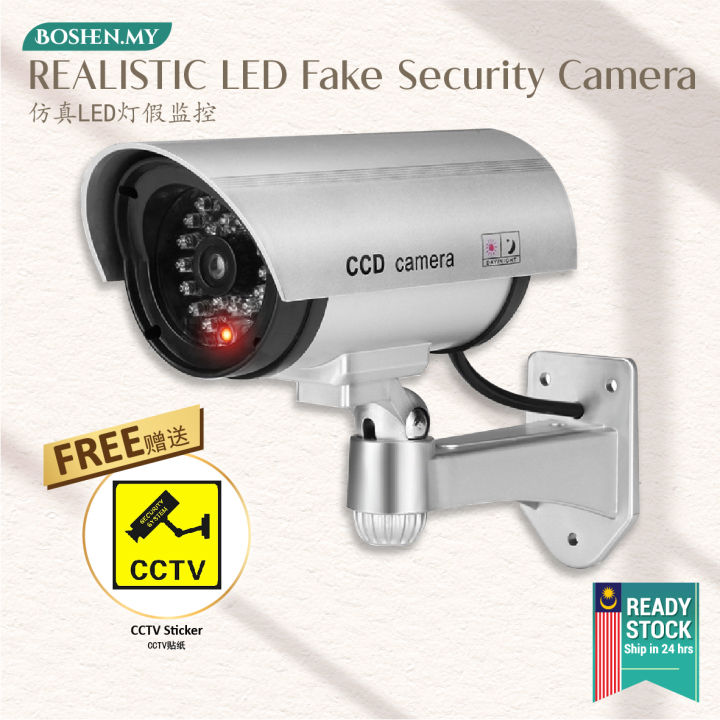 Fake Dummy Simulation LED CCTV Wireless Security Camera Anti Theft ...