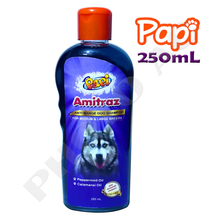 Papi Amitraz Anti Mange Dog Shampoo-250mL | Lazada PH
