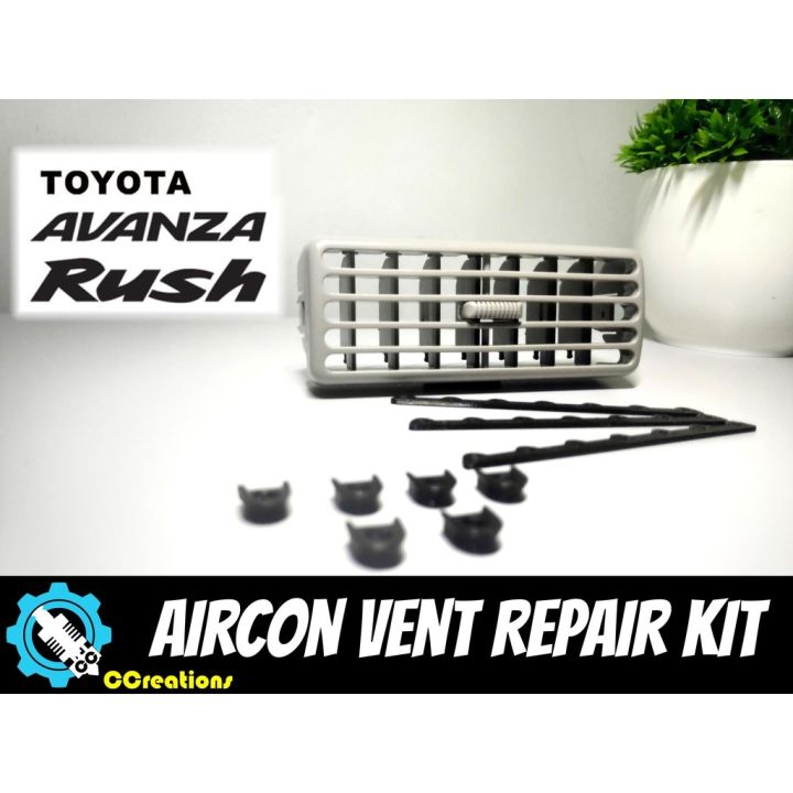 TOYOTA AVANZA / RUSH 2011 - 2020 CAR CEILING AIRCON VENT REPAIR KIT ...
