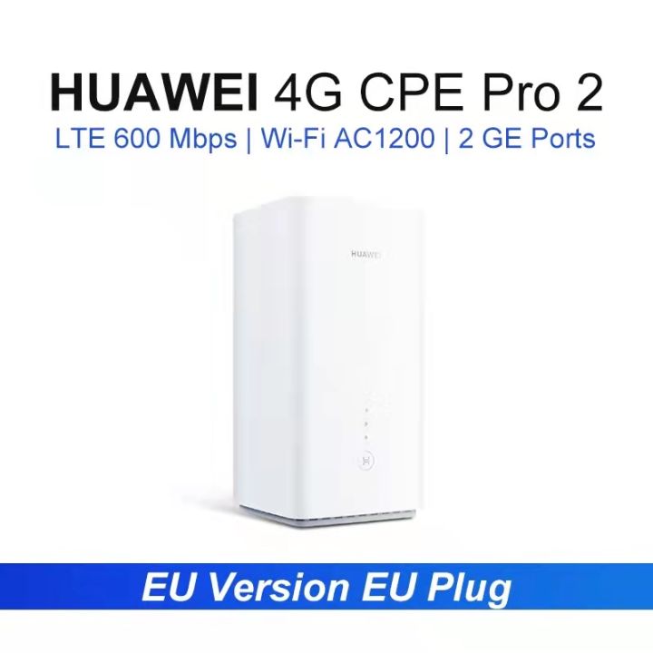 HUAWEI Router 4G CPE Pro 2 B628 With Sim Card Slot CAT12 Up to 600 Mbps ...